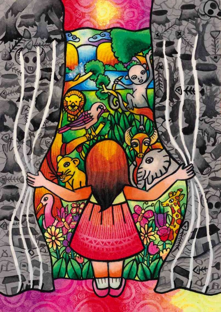 Tondo girl’s painting best of 4 million entries | Global News