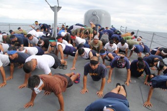 What happens when Navy men cross the Equator? | Global News