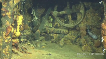 In photos: Underwater tour of battleship Musashi | Global News