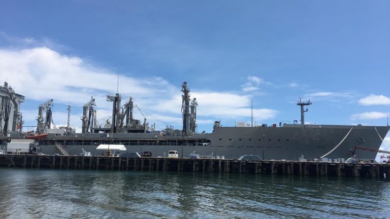 US warship, navy vessels dock at Subic | Global News