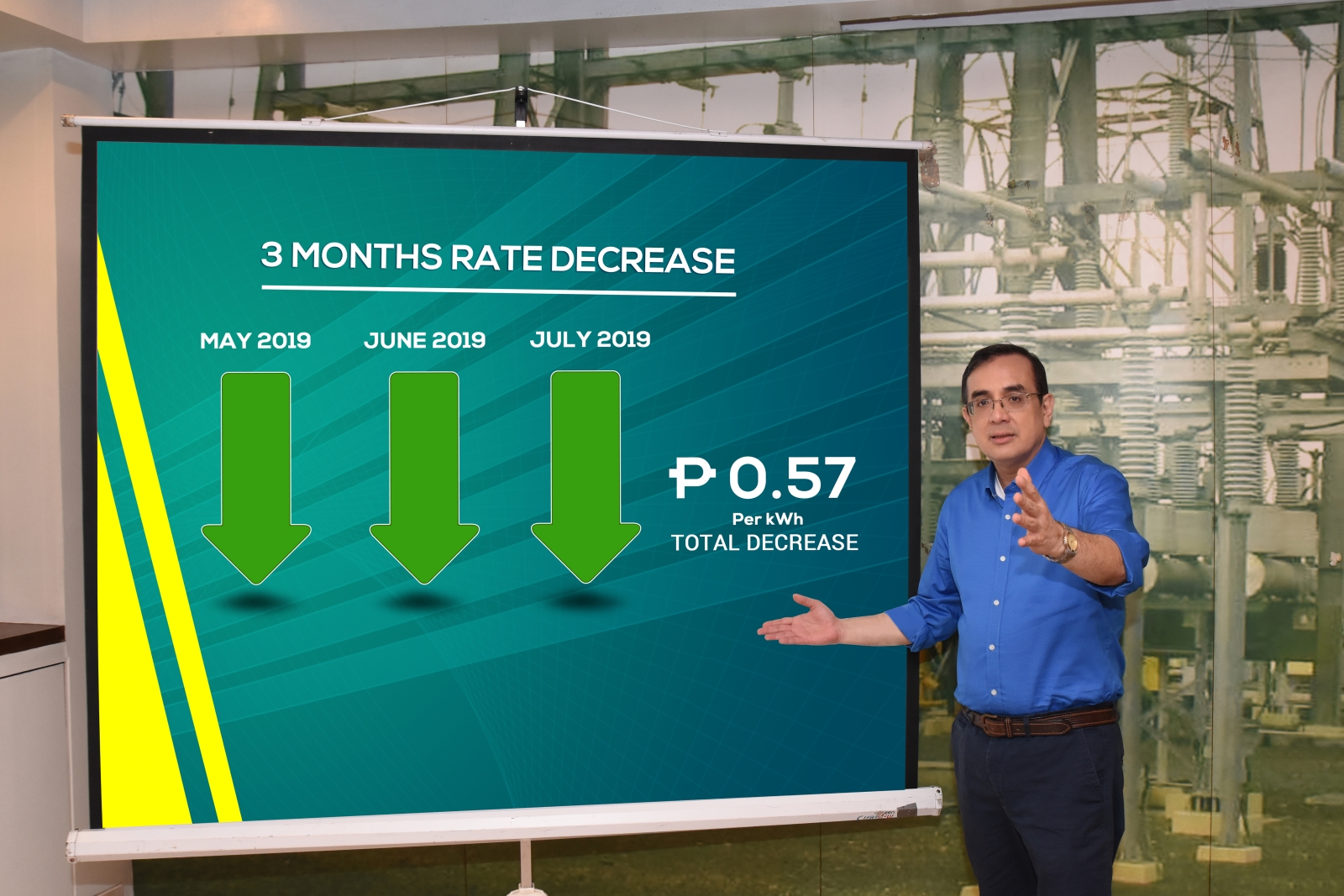 Meralco announces third consecutive month of electricity rate decrease ...