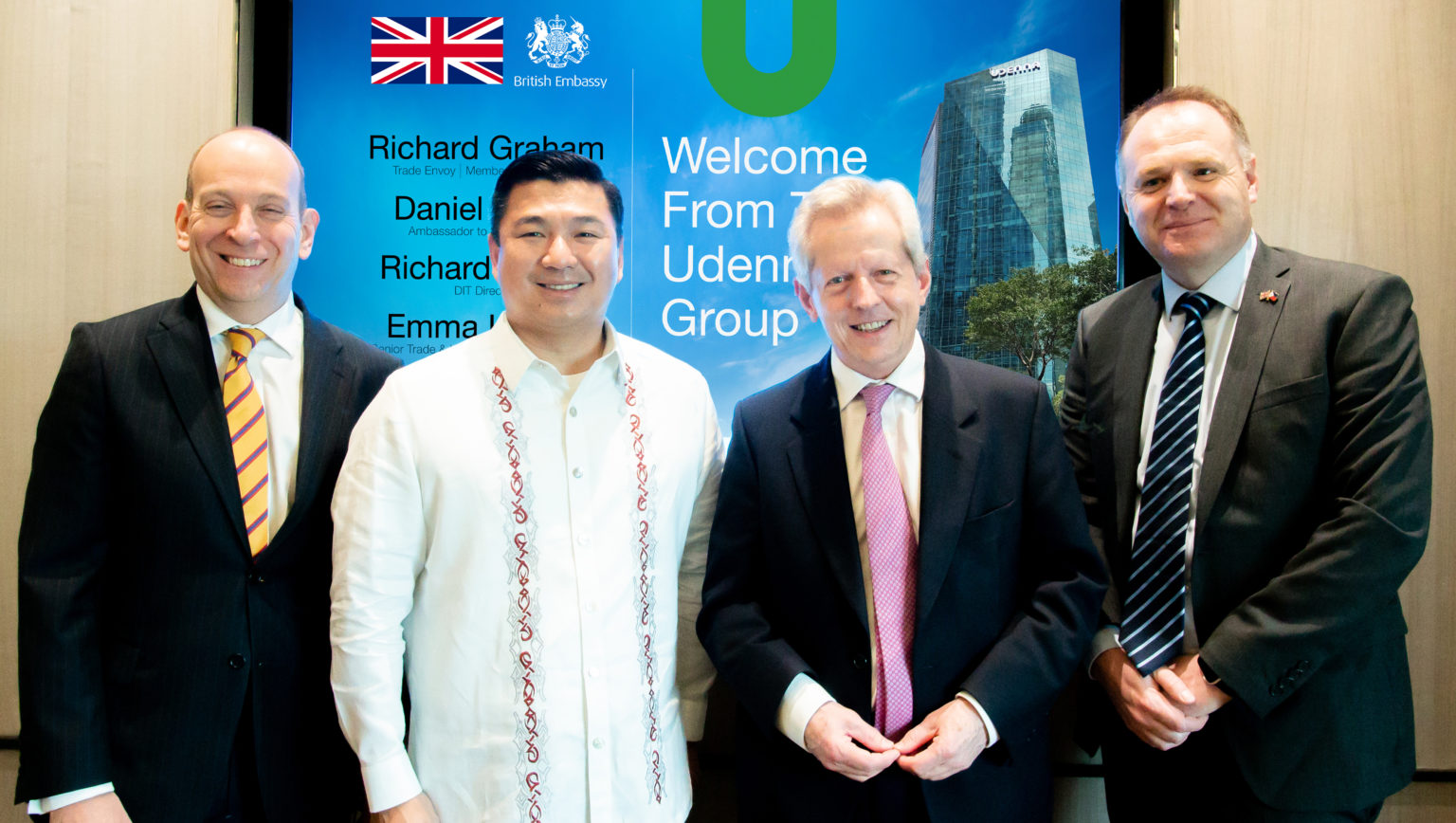 UK trade delegation visits Udenna headquarters | Global News