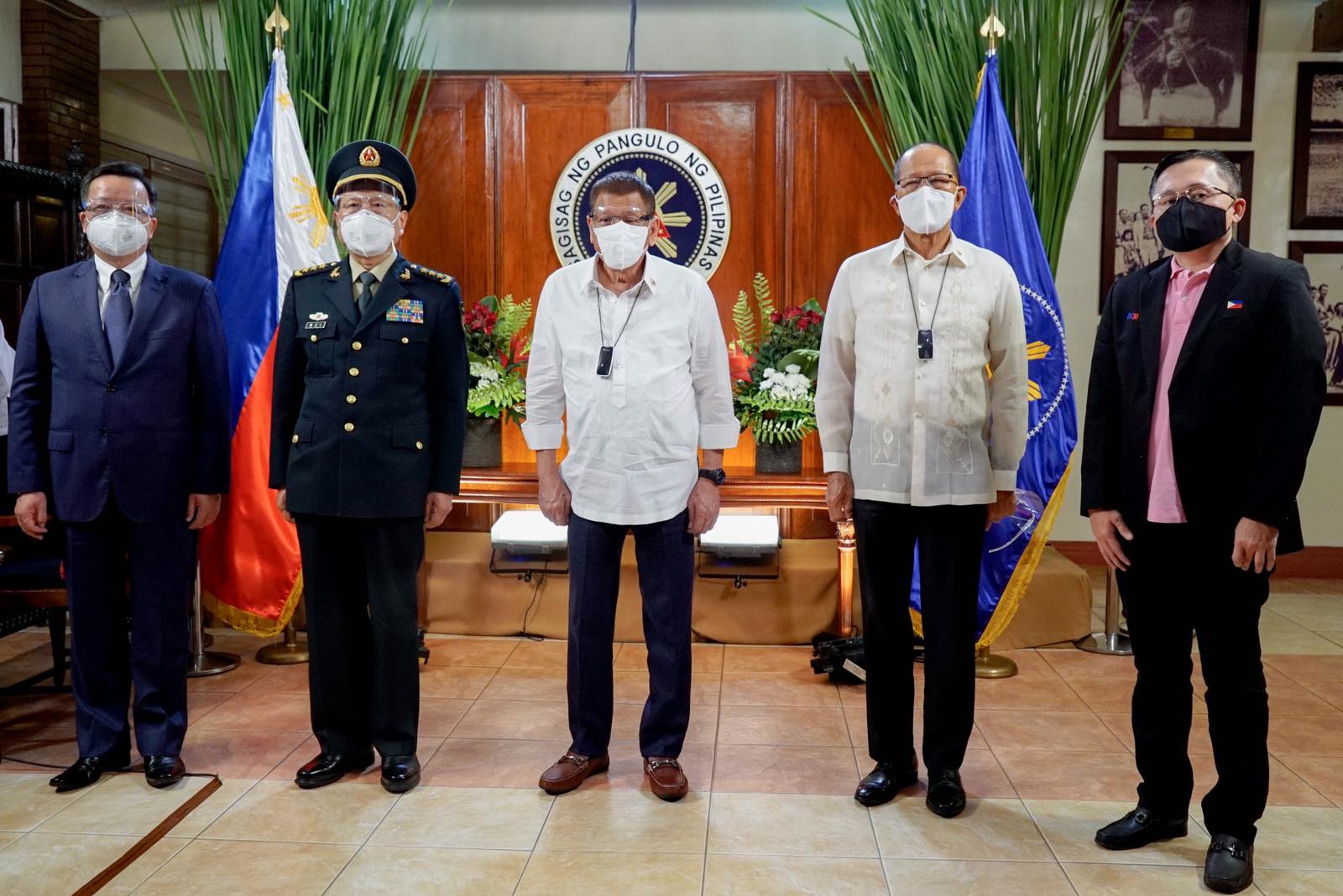Duterte receives China defense chief amid aggression in WPS | Global News