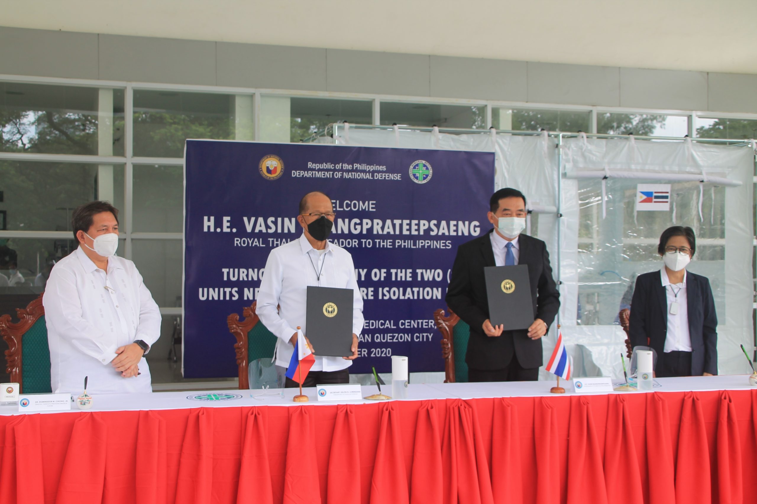 SCG and Mariwasa donate Mobile Isolation Rooms to 2 hospitals | Global News