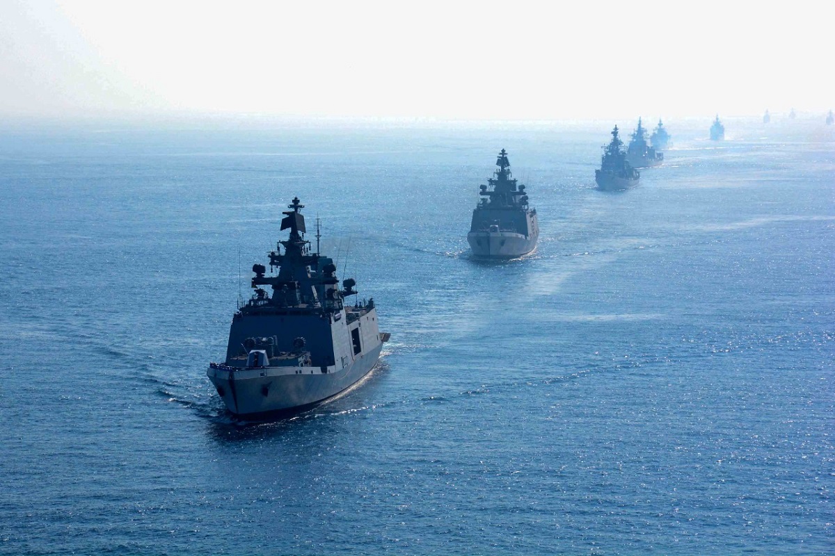 Indian Navy task force in South China Sea, West Pacific for 2 months ...