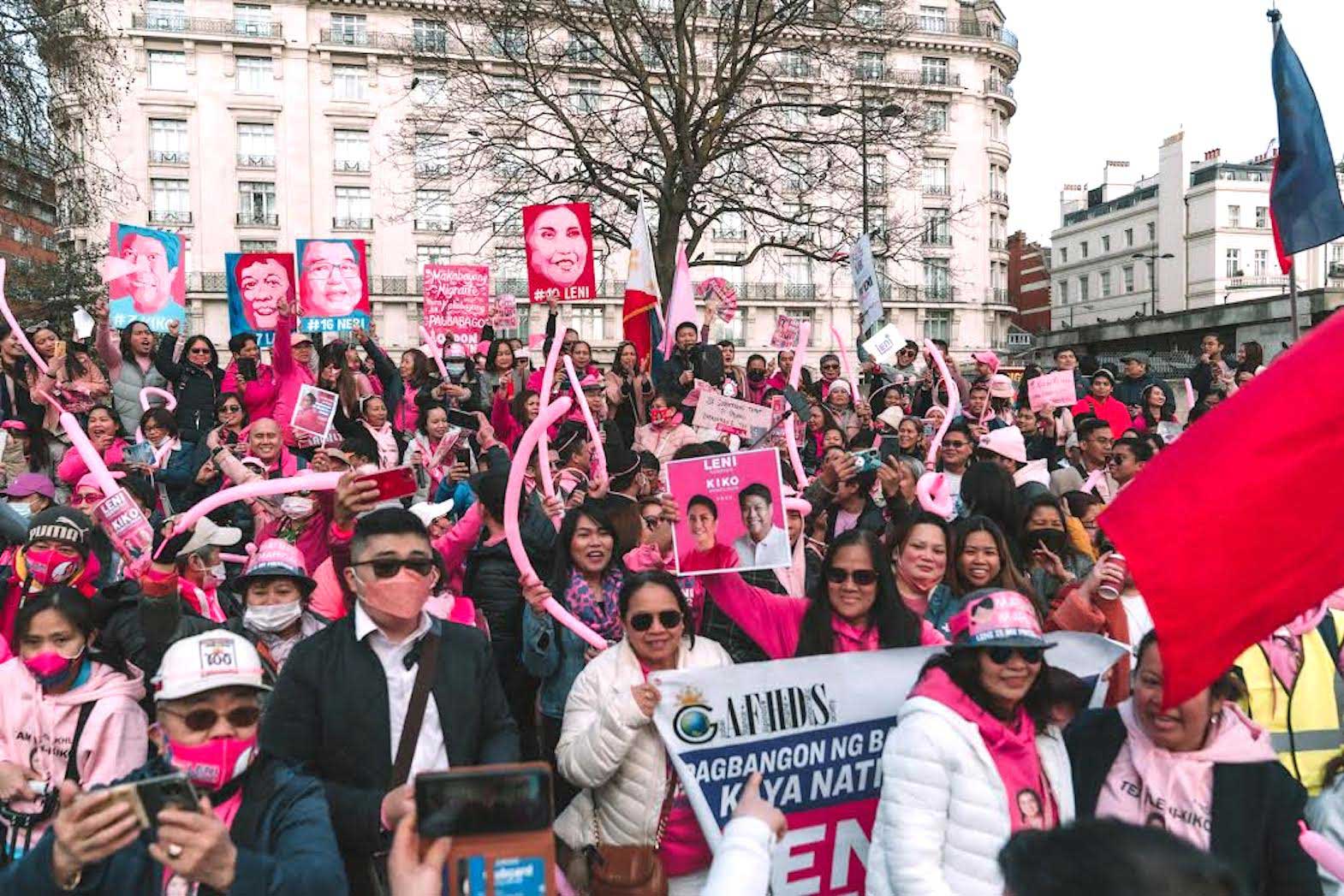 London’s historic Marble Arch turns pink for Leni-Kiko | Global News
