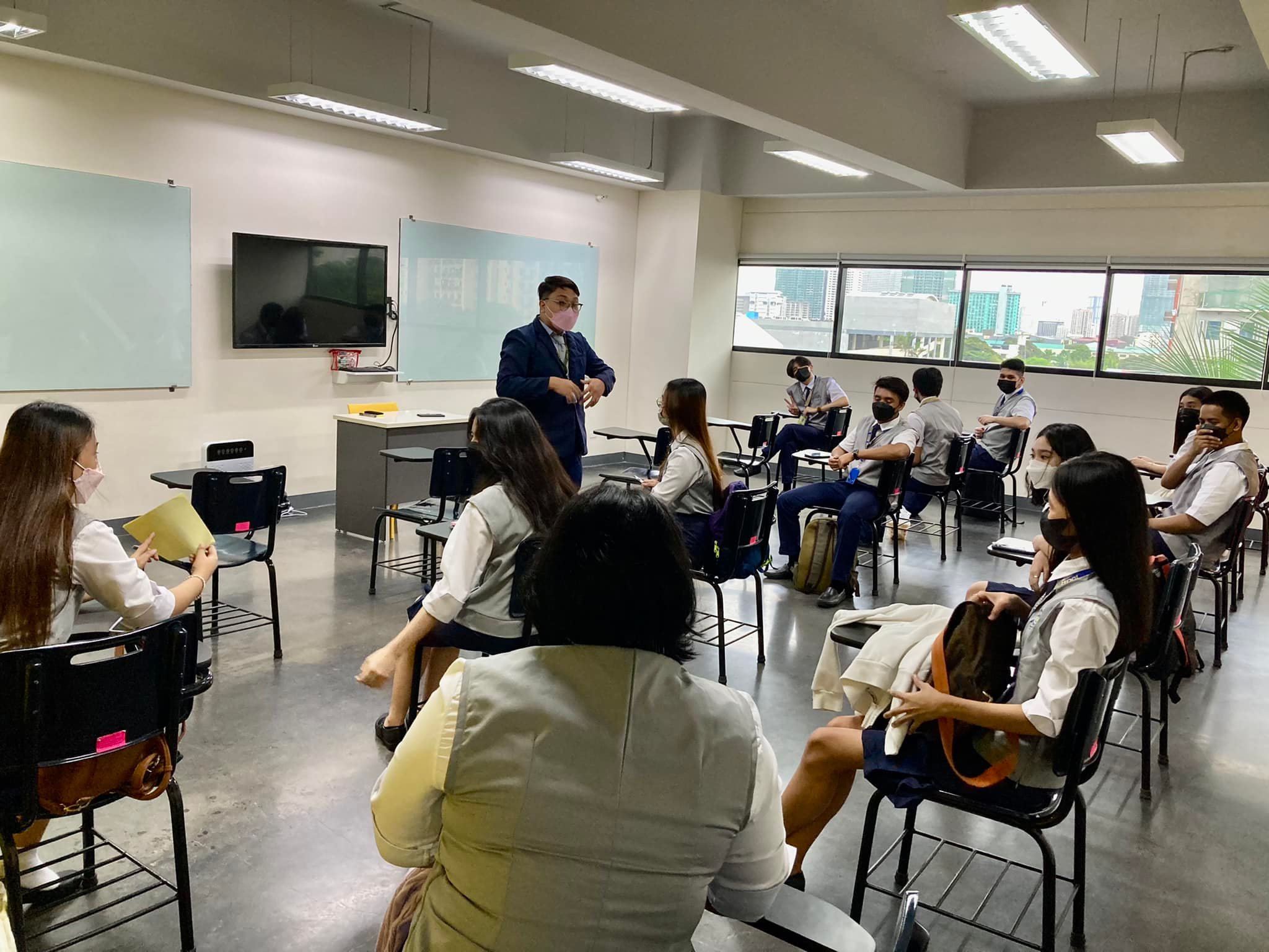 STI College welcomes back students for limited face-to-face classes