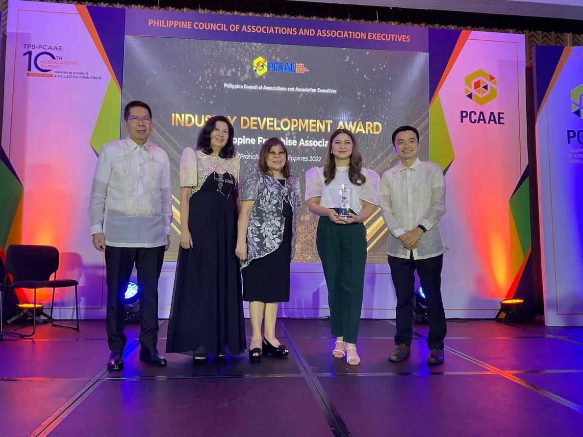 PFA bags awards for Franchise Asia Philippines and NxtGen in Franchising