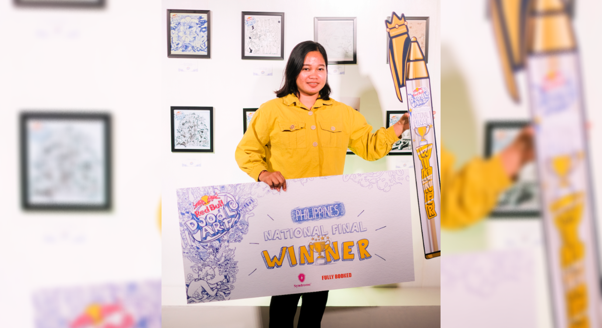 PH Artist Sheena Jacobo competes in the World Finals of Red Bull Doodle ...