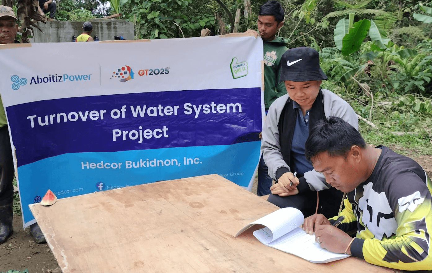 AboitizPower and Bukidnon partner on water project for IP families