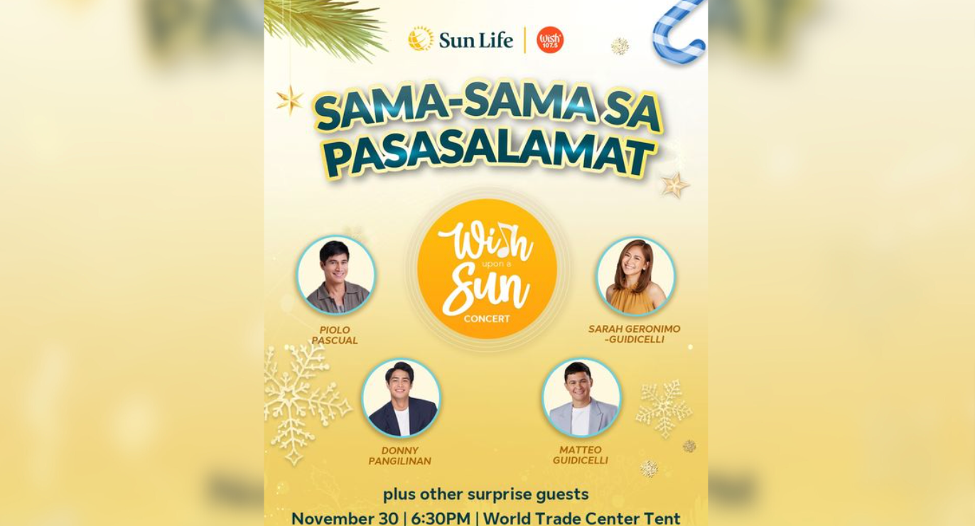 Sun Life kicks off the holiday season with 'Wish Upon A Sun: Sama-sama ...