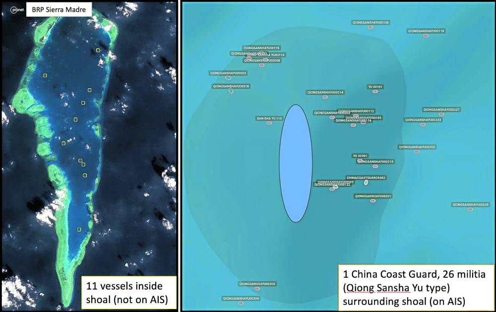 Chinese vessels at Ayungin seen in ‘invasion’ mode | Global News
