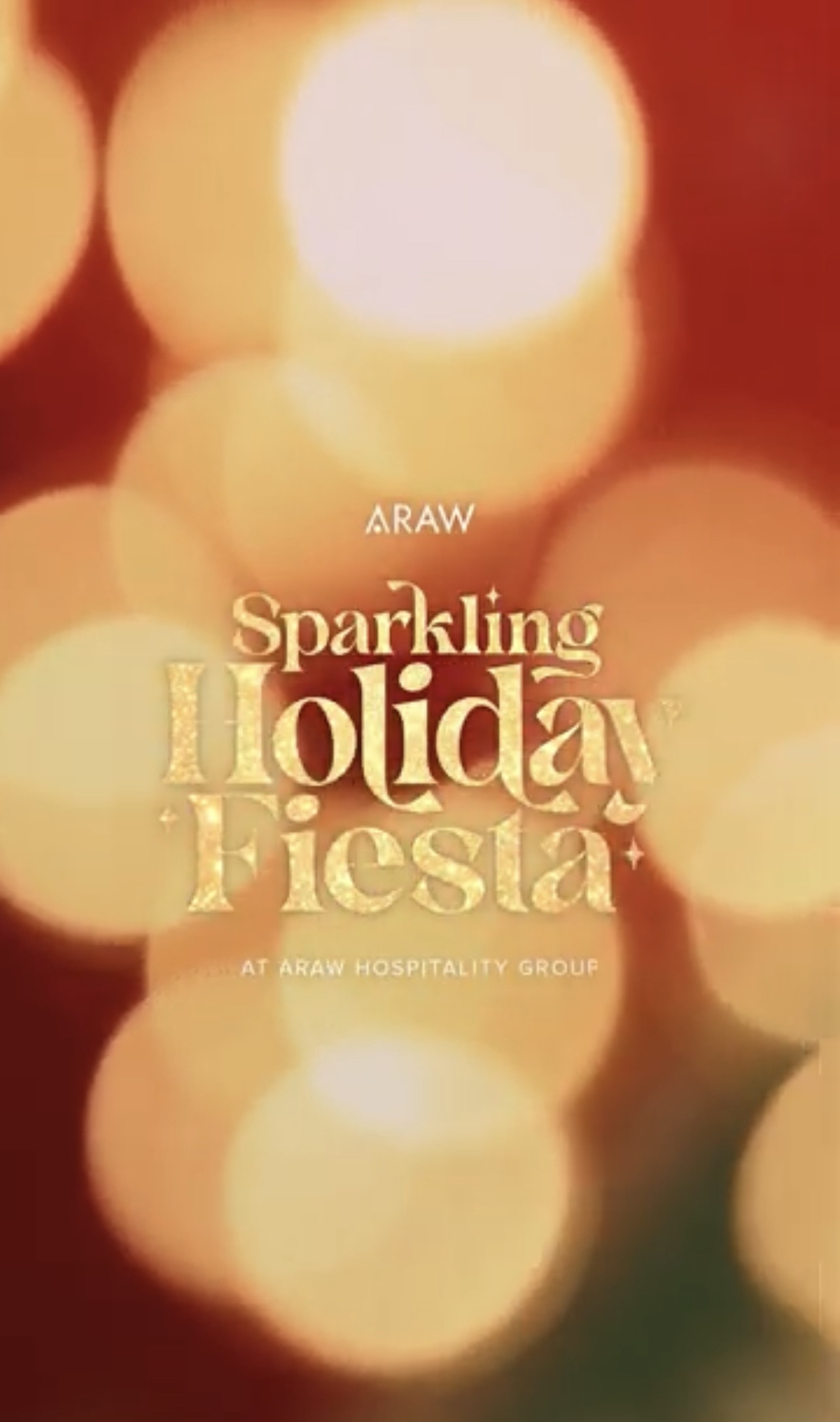 Araw Hospitality Group unveils sparkling holiday fiesta