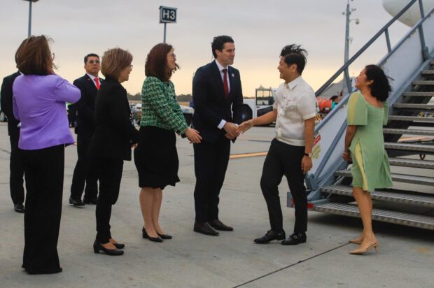 Marcos arrives in Melbourne for Asean summit