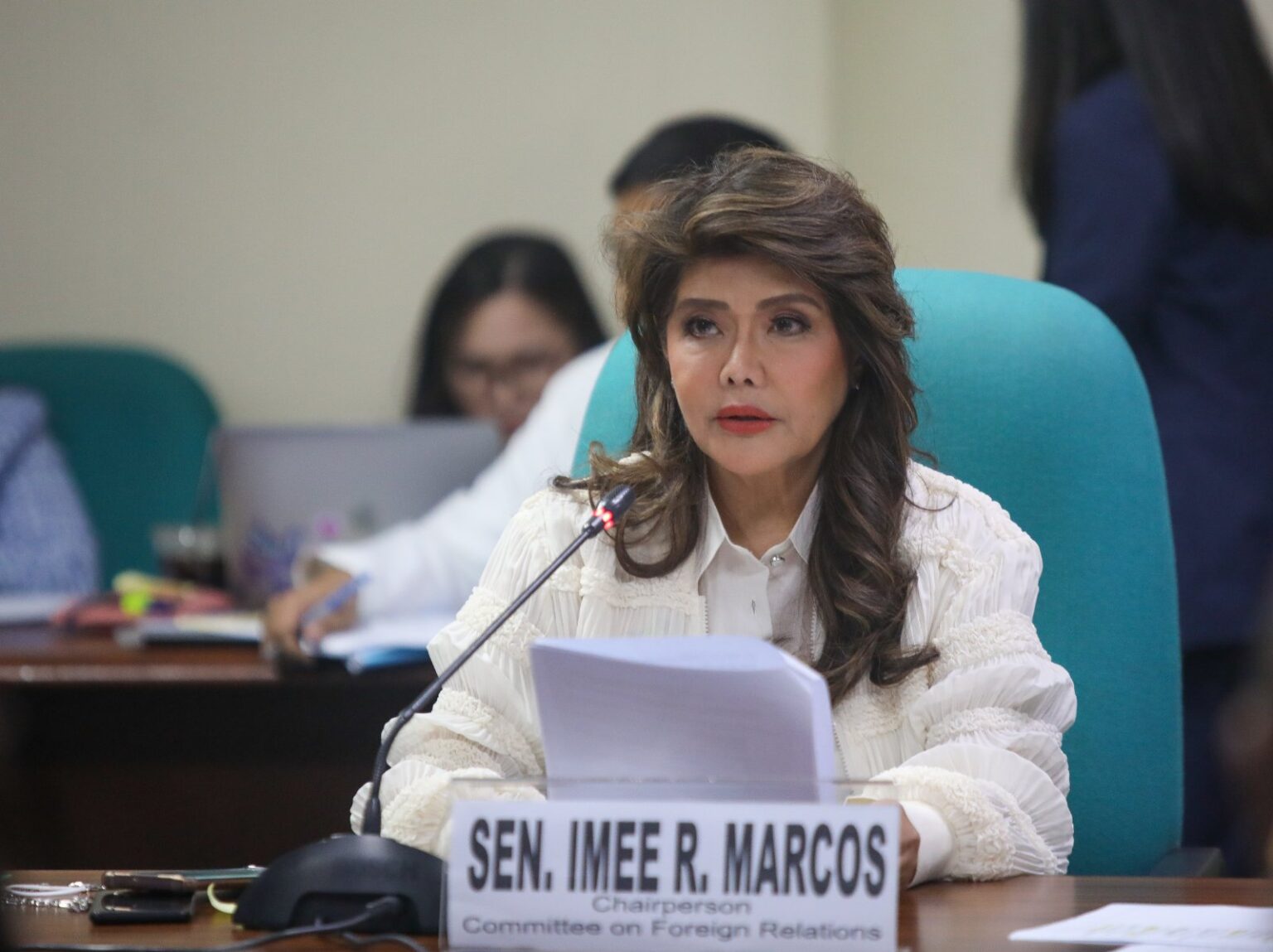 Palace rebuts Imee Marcos’ ‘province of The Hague’ remark