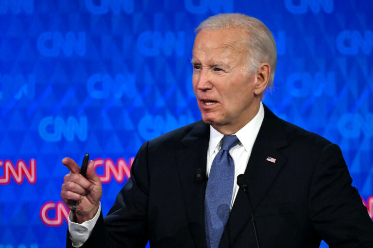 Biden opens debate with several verbal missteps