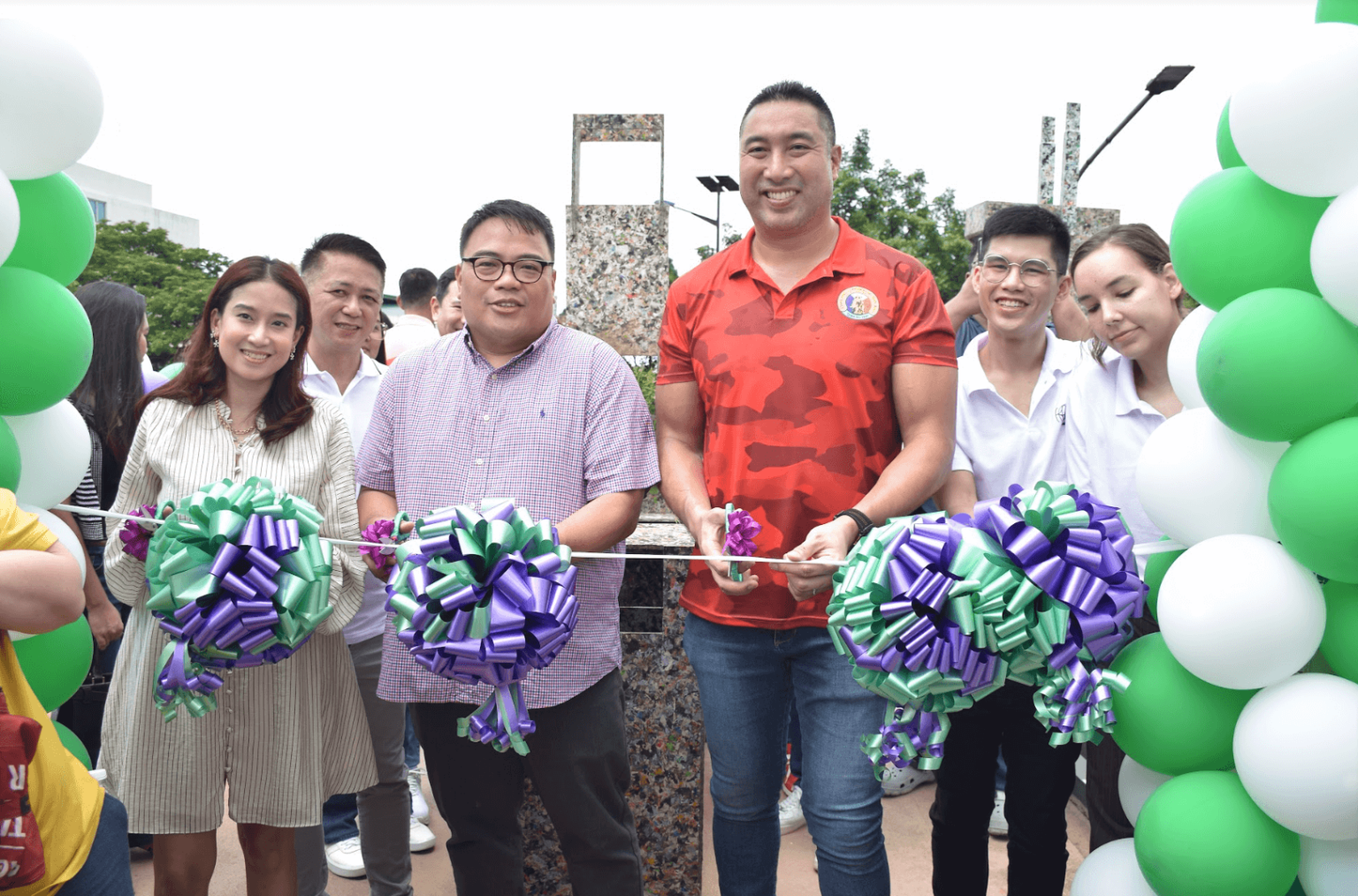 MMDA and partners unveil San Juan EcoBridge retrofit using recycled ...