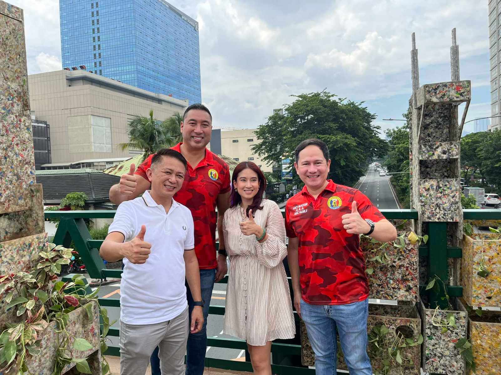 MMDA and partners unveil San Juan EcoBridge retrofit using recycled ...