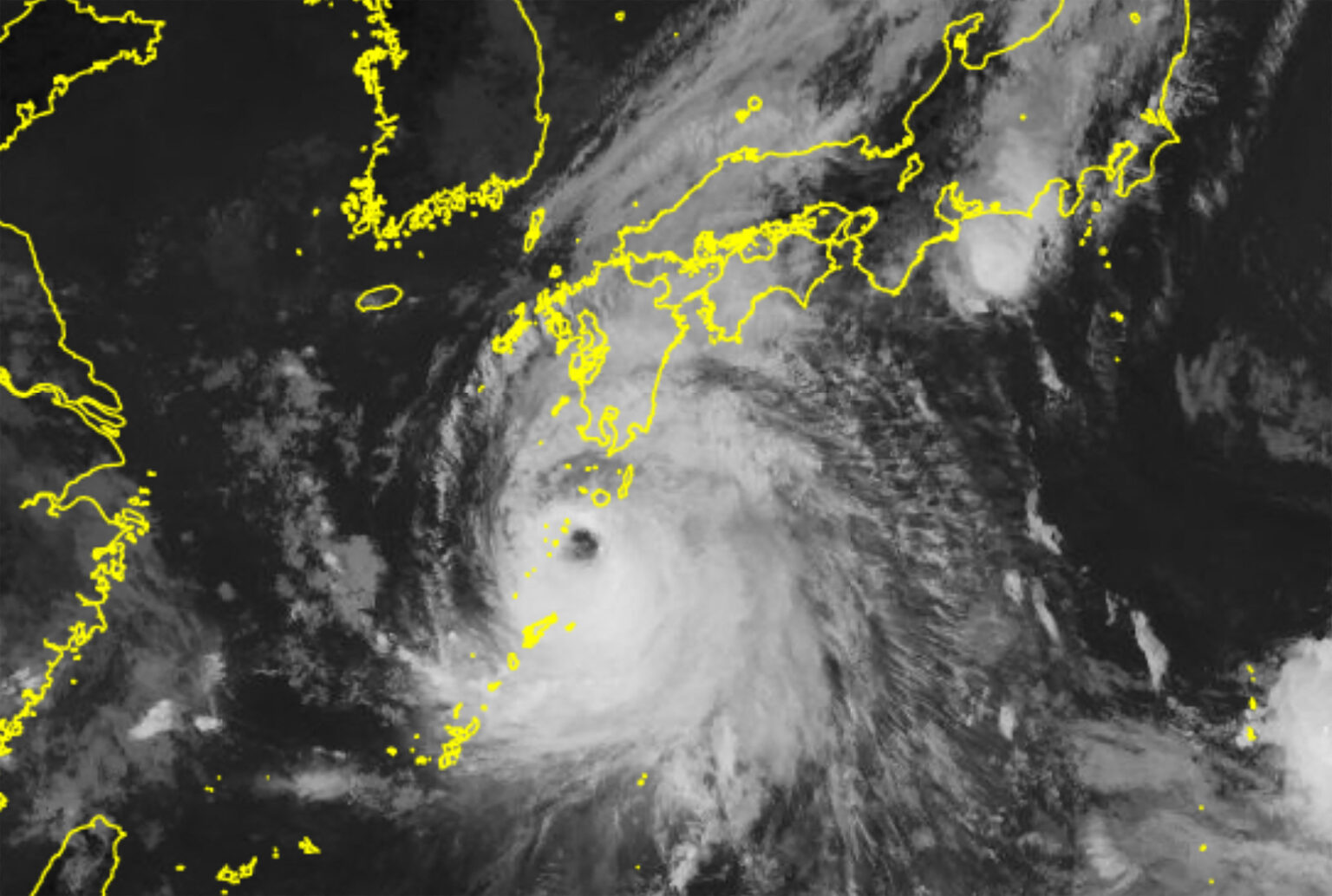 Three missing as 'extremely strong' typhoon nears Japan