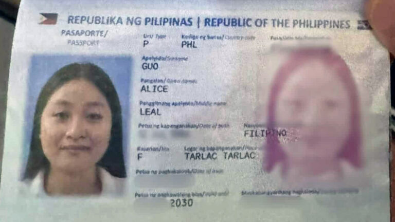 DFA cancels passport of Alice Guo as she plans poll bid