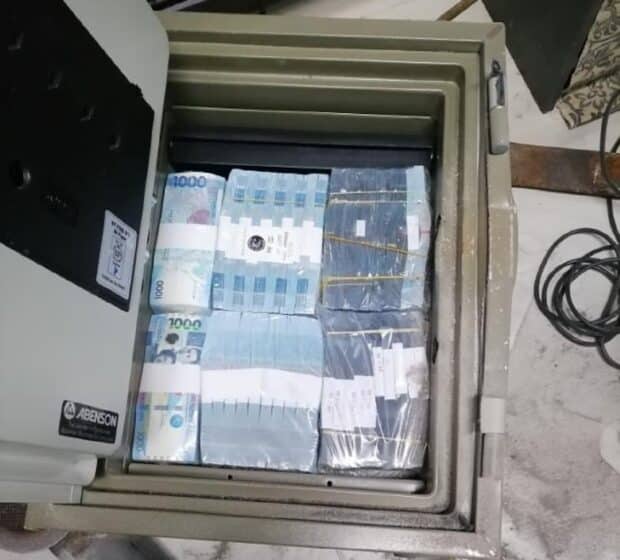 P112 million found in safes of Bataan company tagged as Pogo