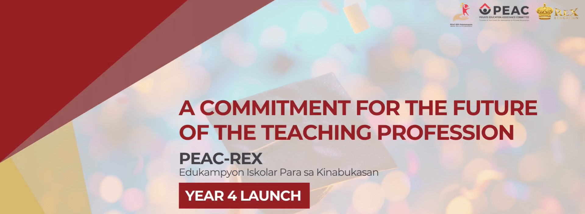 Teachers Always Matter: REX and PEAC reaffirm commitment to the ...