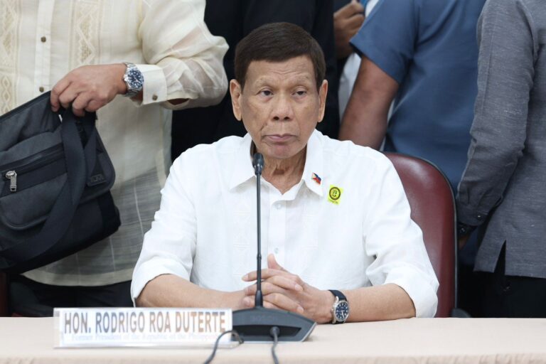 Palace confirms arrest warrant from ICC for Rodrigo Duterte