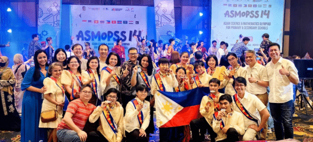 Filipino students bag 12 medals in Asian math, science olympiad