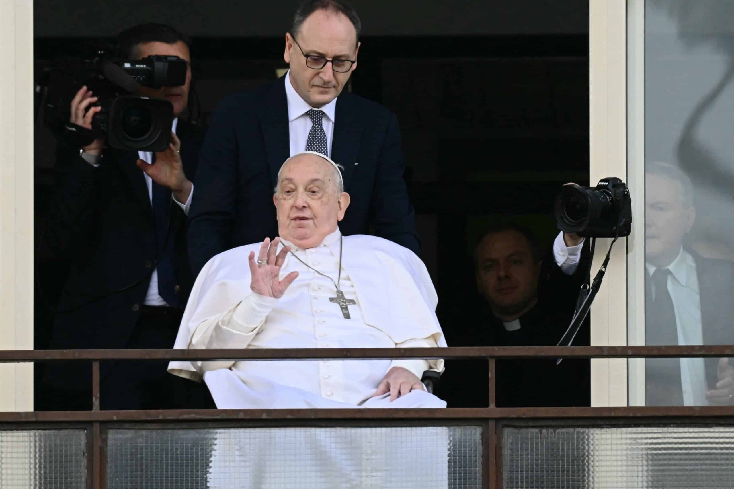 Pope Francis leaves hospital after more than five weeks