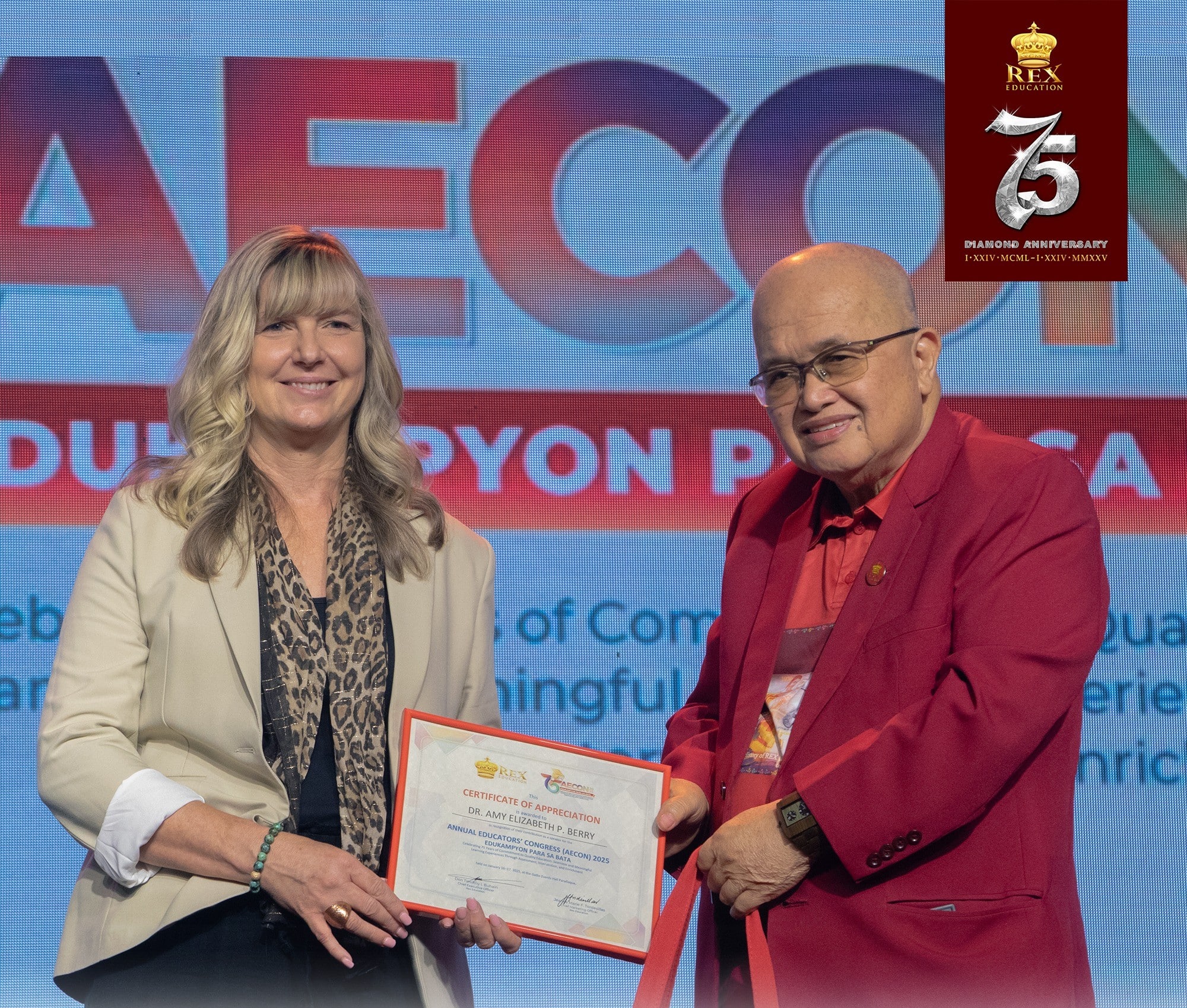 REX Education celebrates 75 years of commitment to education at AECON ...