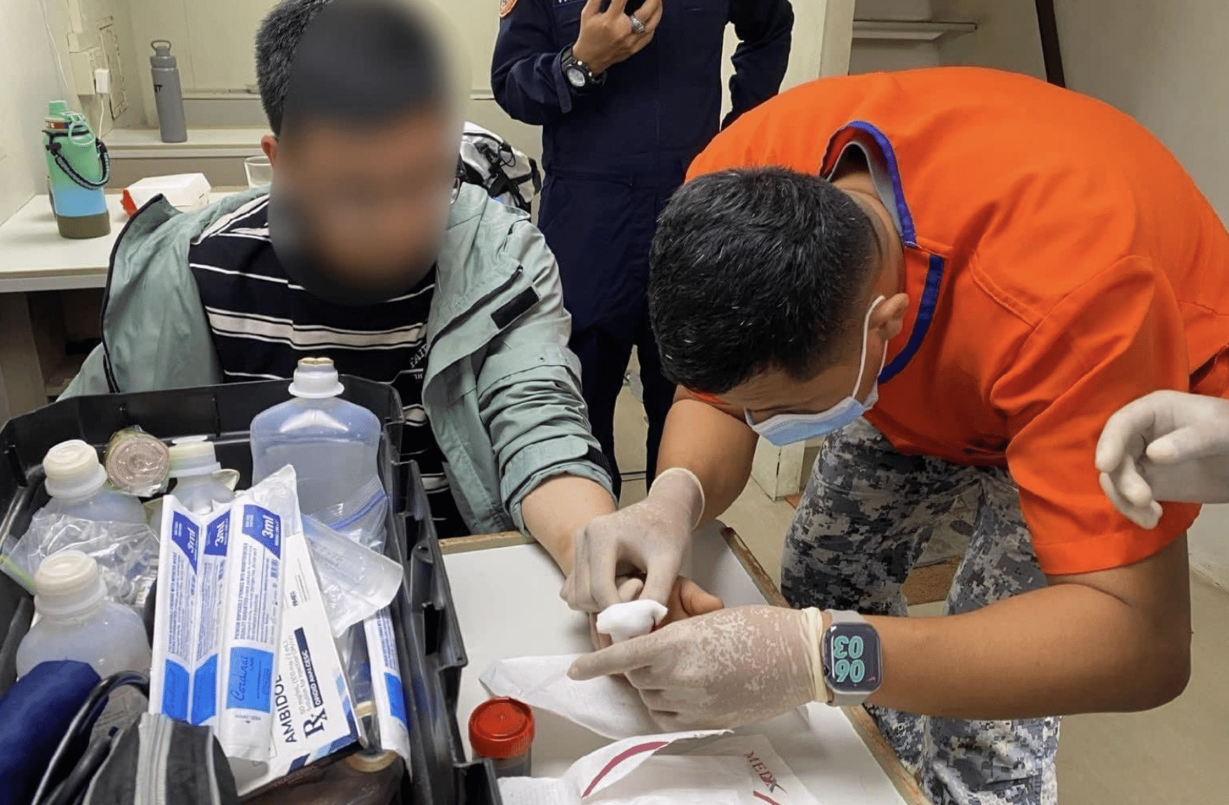 PCG rescues injured Chinese seafarer off Basilan