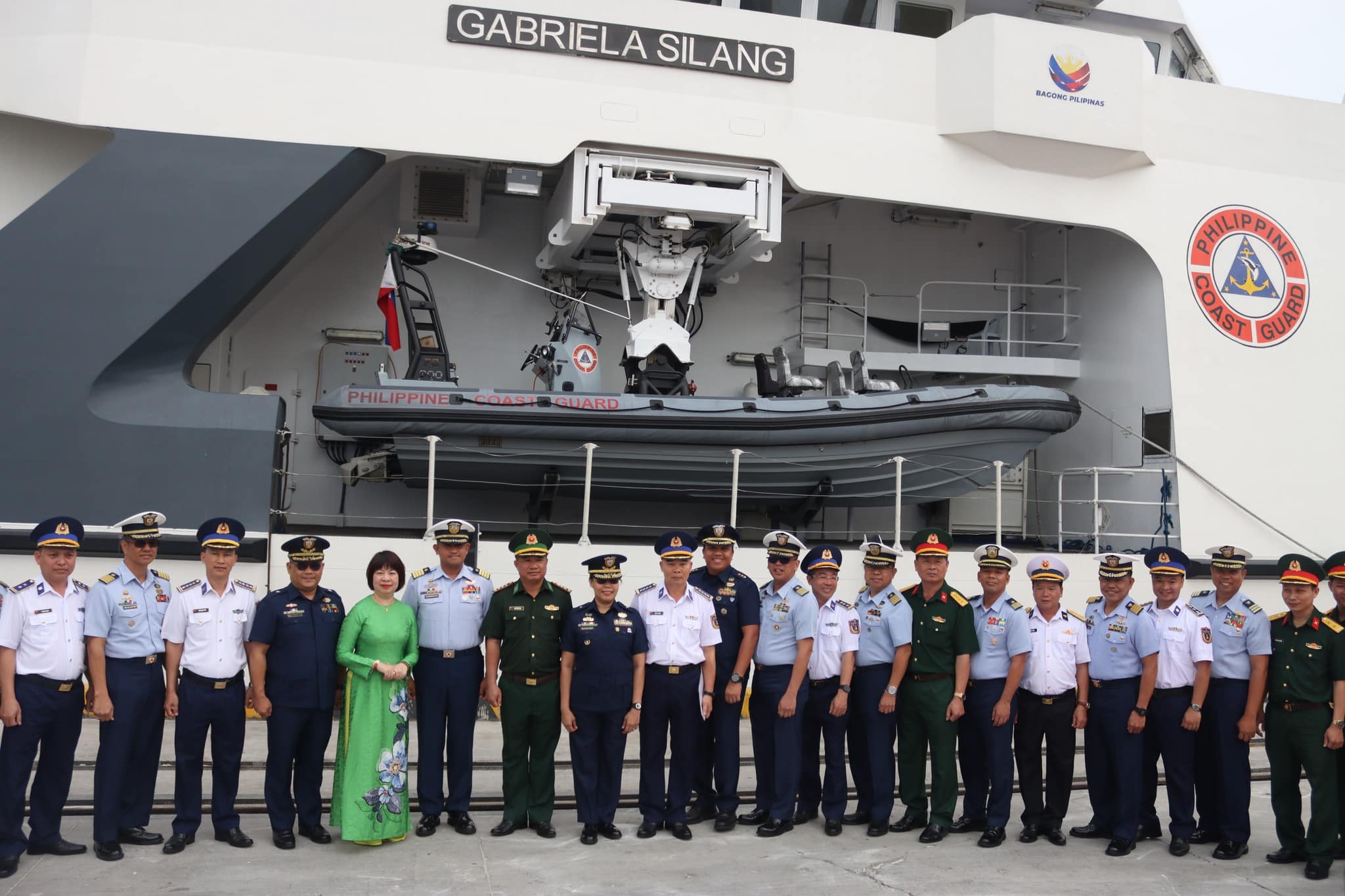 PCG’s BRP Gabriela Silang makes Vietnam port call