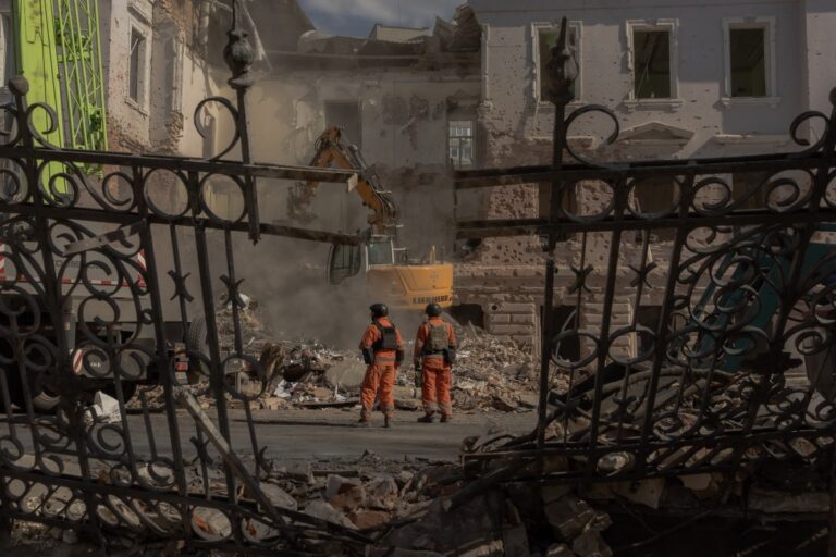 Ukrainians mourn Sumy strike; Russia denies hitting civilians