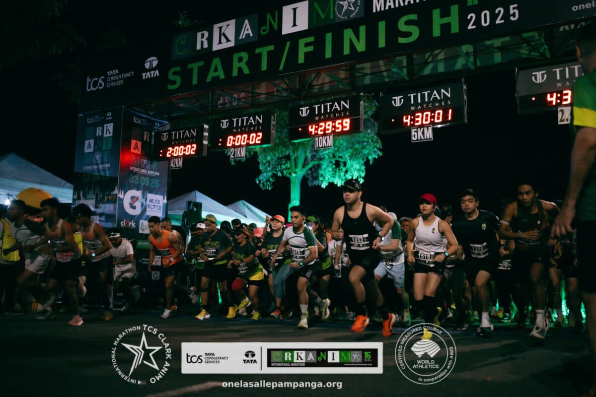 TCS Clark Animo International Marathon successfully gunstarted 'A TREE ...