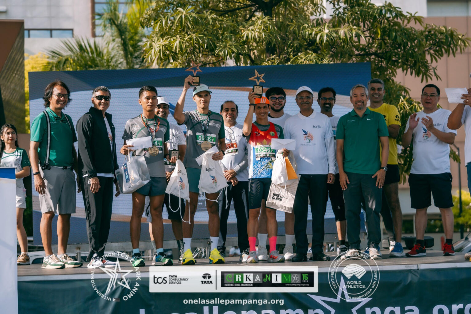 TCS Clark Animo International Marathon successfully gunstarted 'A TREE ...