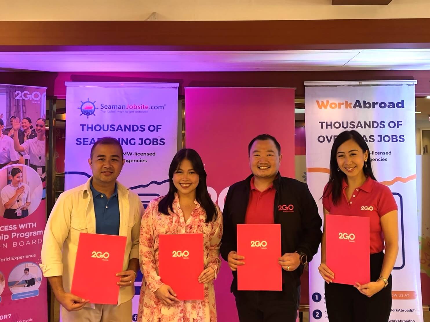 2GO and WorkAbroad.ph launch game-changing E2E Program for students eyeing Global Maritime careers