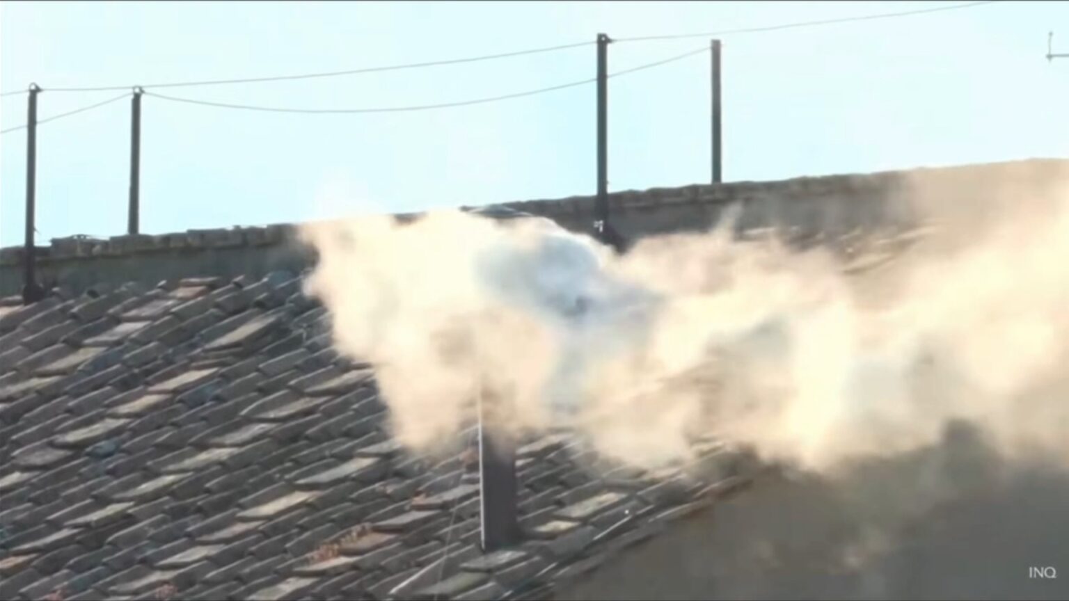 News pope elected as white smoke emerges from Sistine Chapel