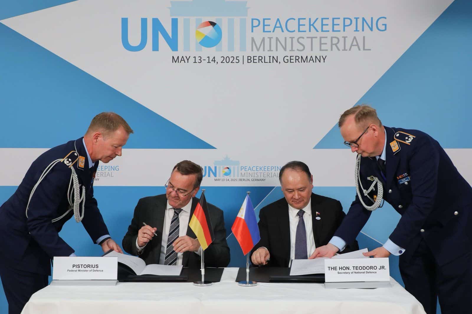 PH signs defense cooperation pact with Germany