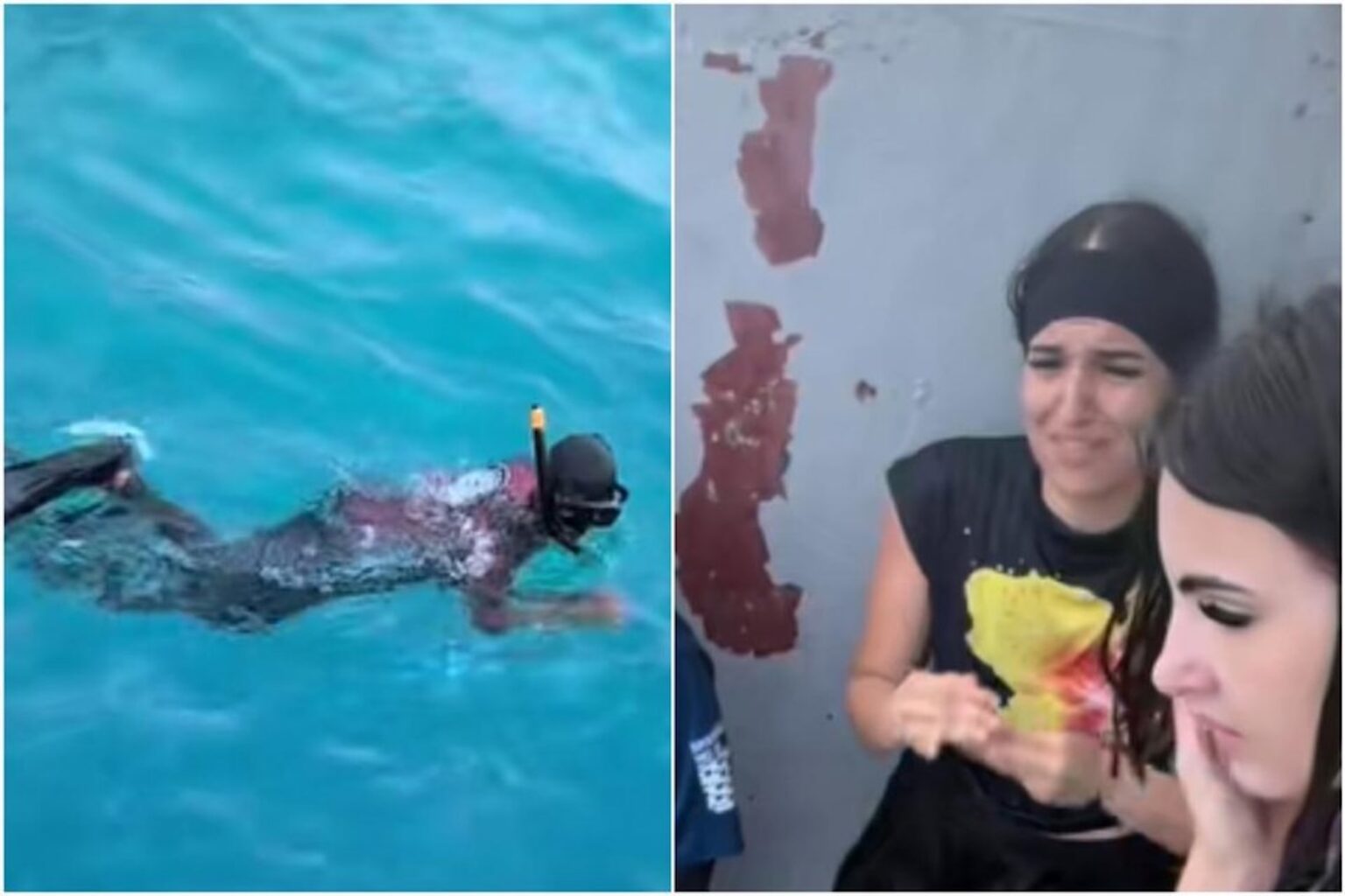 Man retrieves woman’s sunken phone in titanic effort