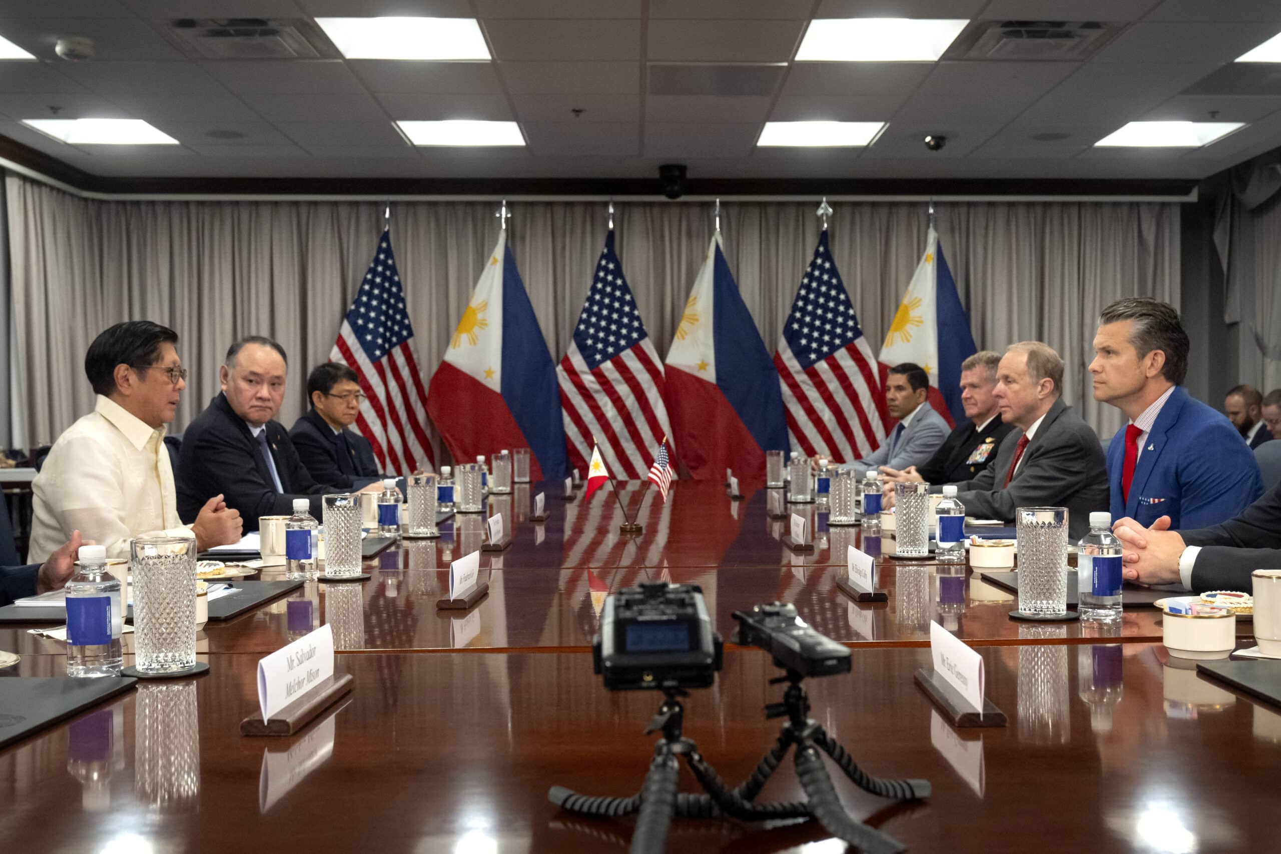 Marcos, Trump plan to talk tariffs and China at White House