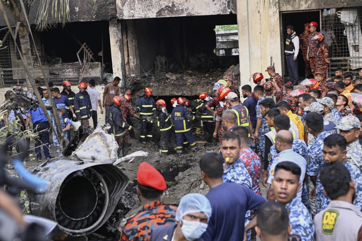 Death toll in Bangladesh fighter jet crash rises to 27
