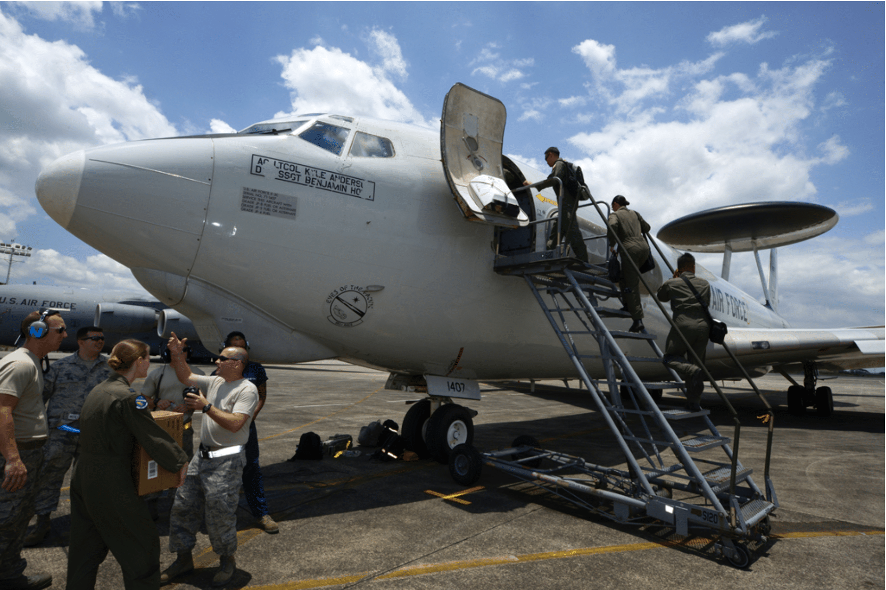 Eye in the sky: Air Force's bid for flying radar system gets new push