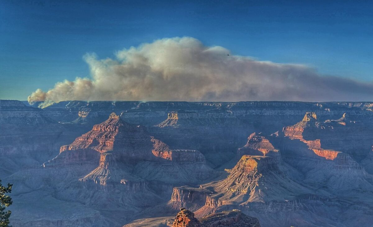 Grand Canyon fire rages, one month on