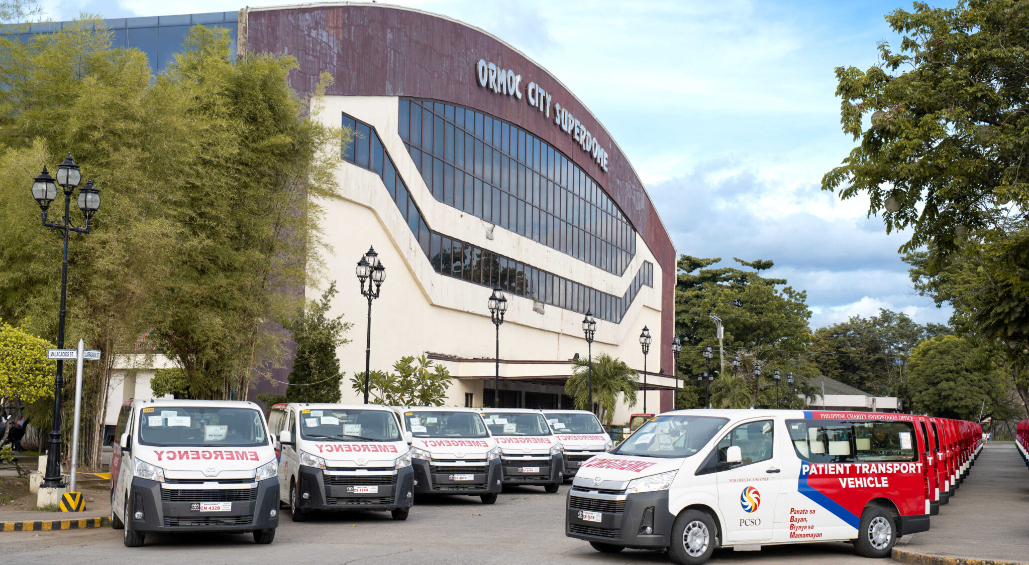 PCSO turns over 124 patient transport vehicles to local government ...