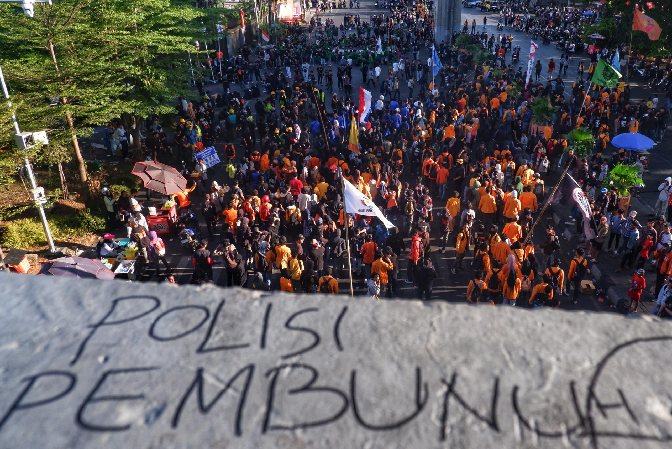 Thousands protest in Indonesia as military deployed in capital