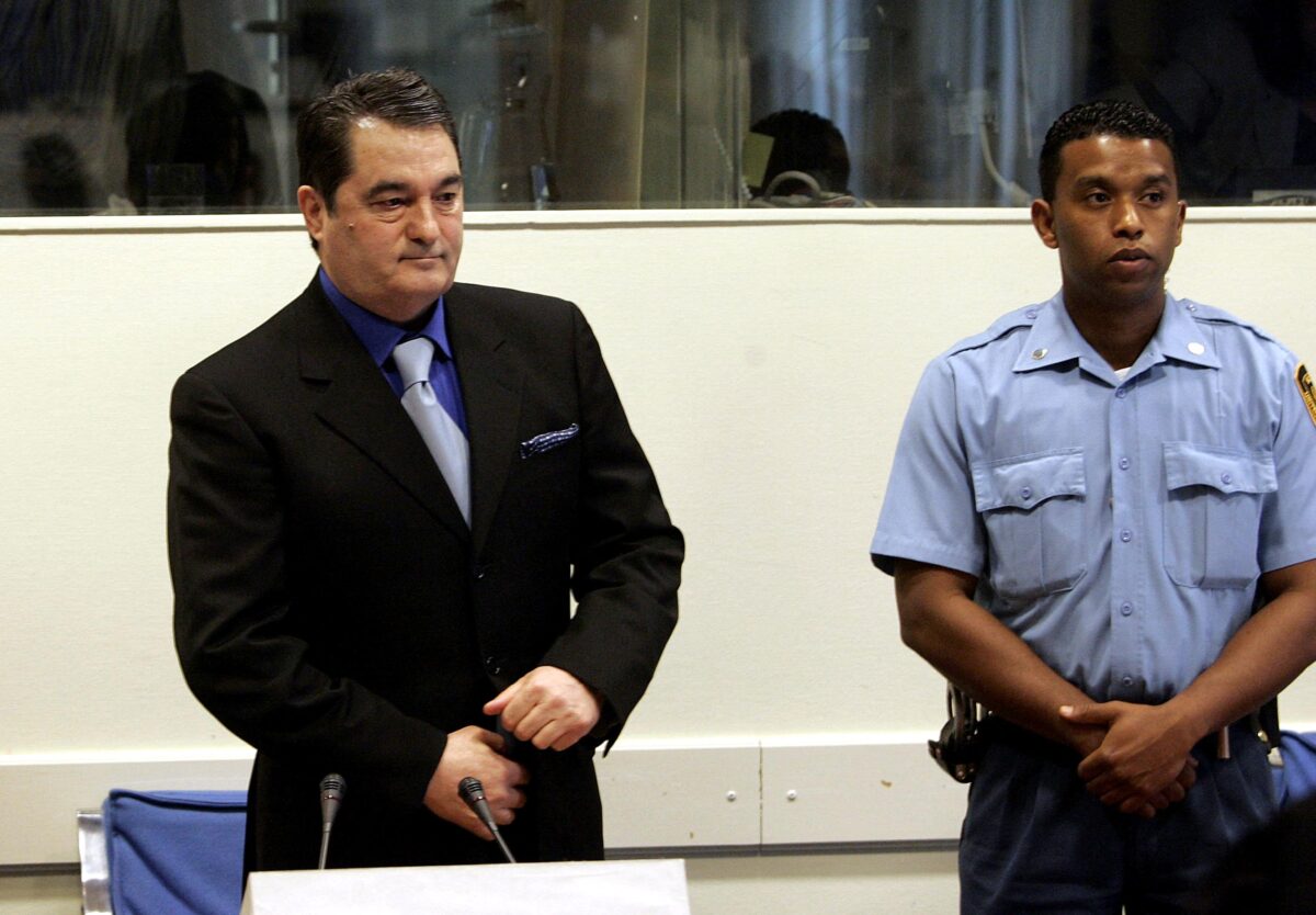 ICC war crimes convict Pavkovic freed early on health grounds