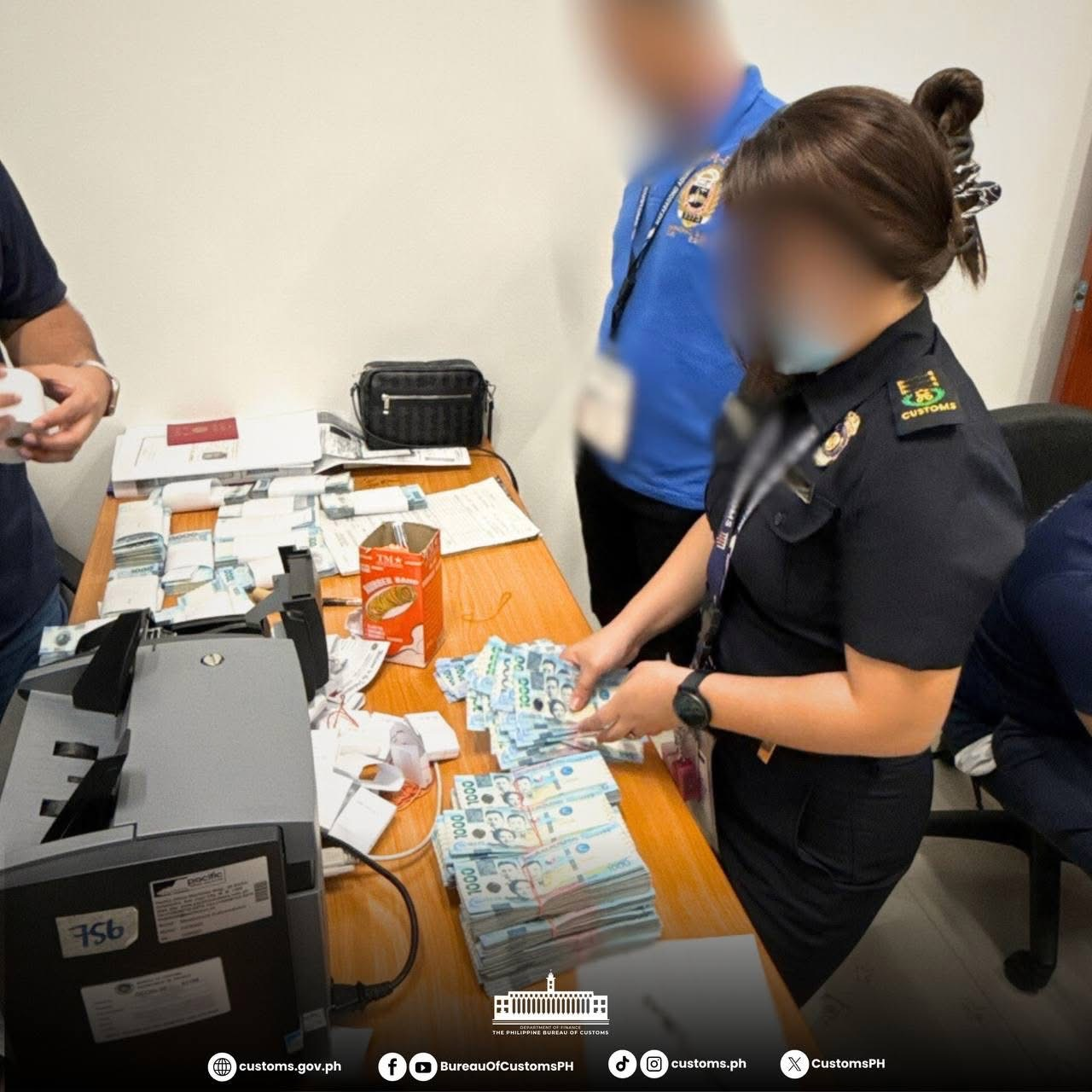 P5.55M undeclared cash seized from Japanese at Cebu airport