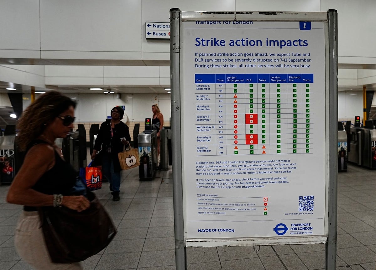Millions brace for London Underground workers strike | Global News