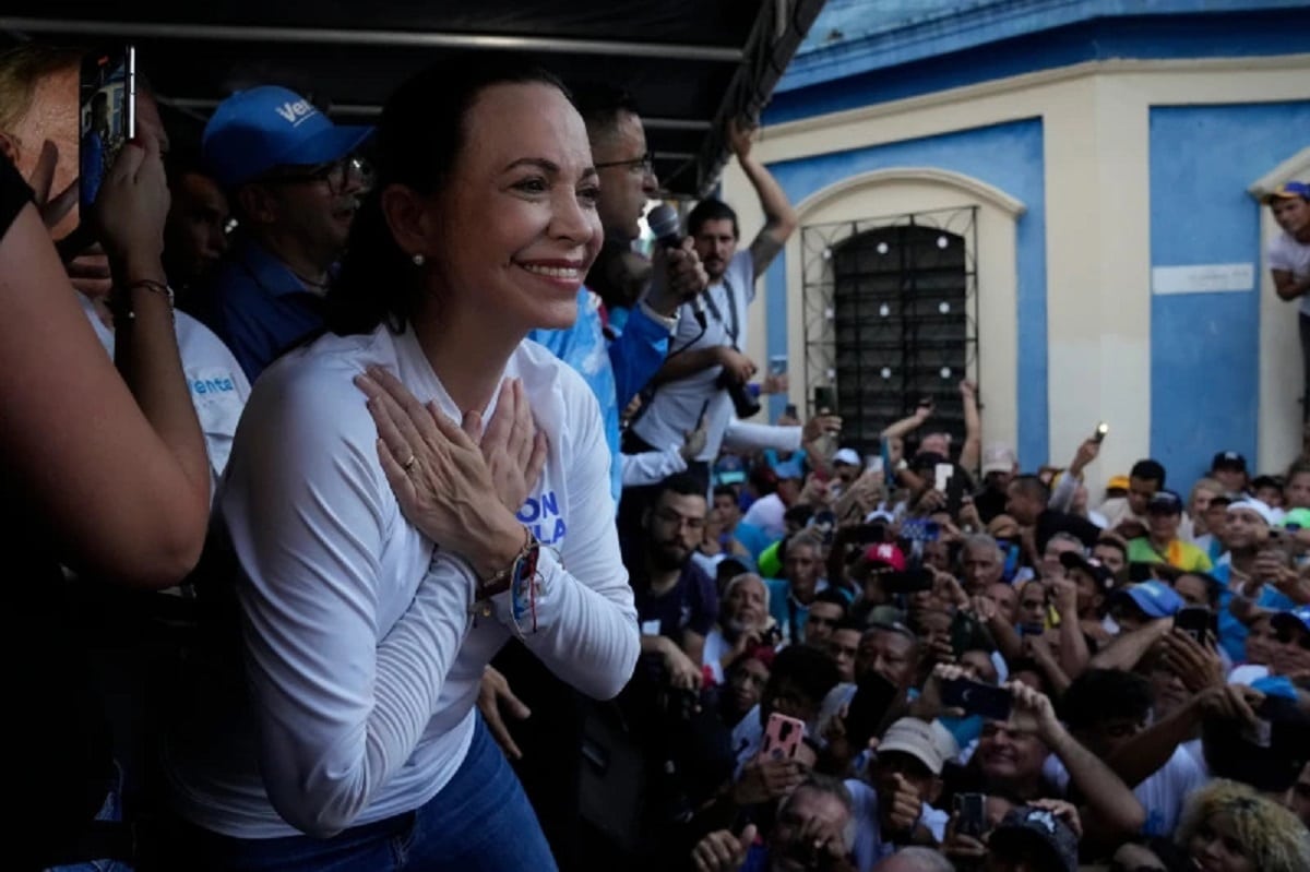 Nobel winner Machado, face of political resistance in Venezuela