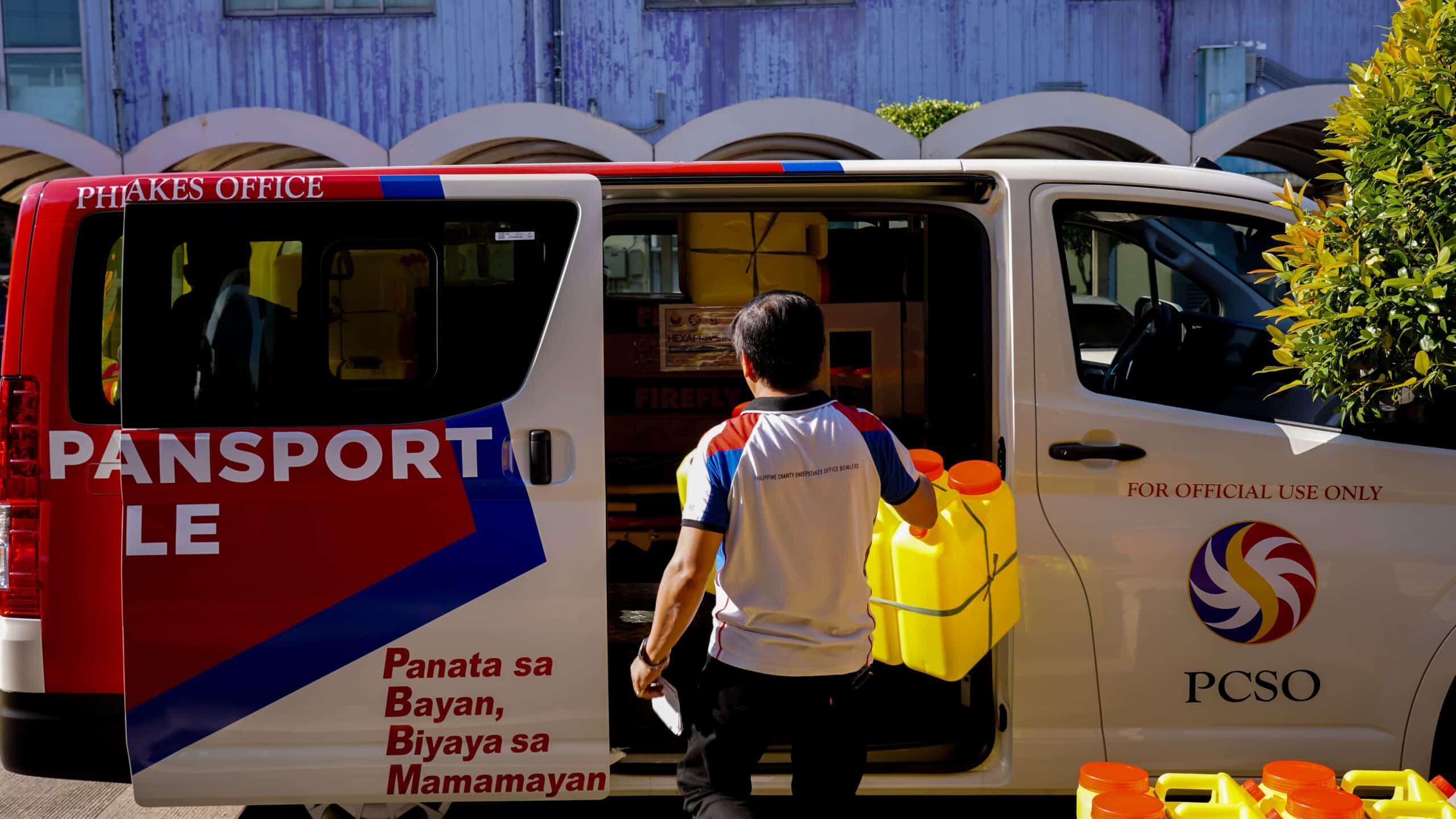 PCSO leads humanitarian caravan to bring aid to Opong, Cebu earthquake ...